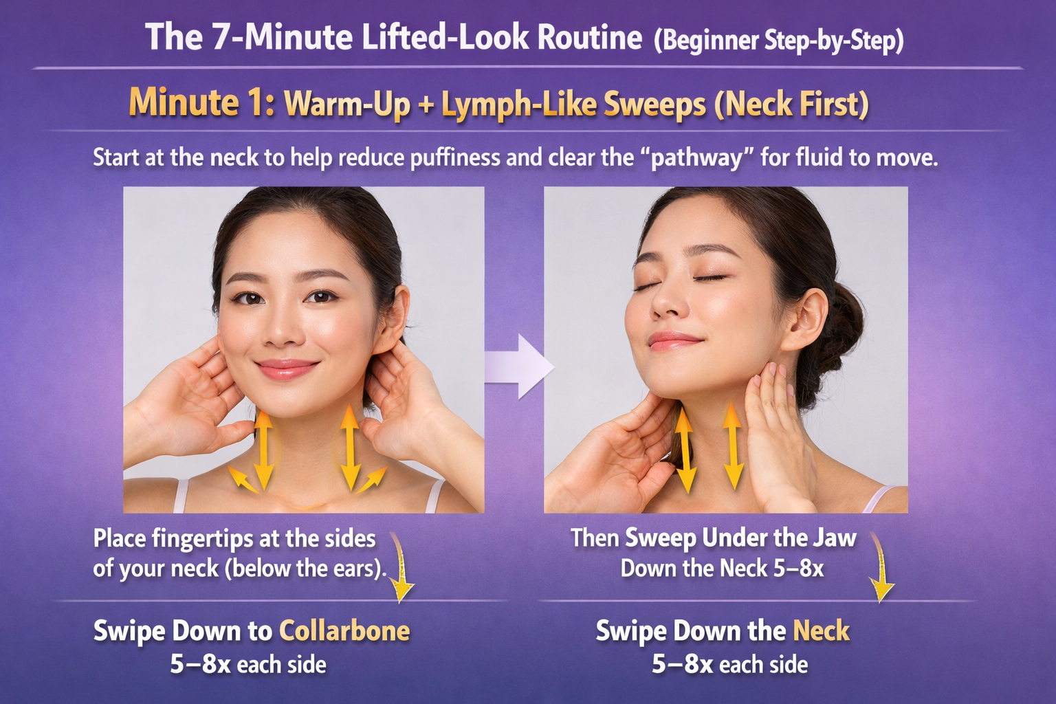Facial Massage Tips At Home for a Lifted-Looking Face: 7-Minute Routin ...